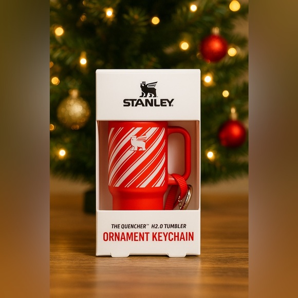 Stanley | Accessories | Stanley Ornament Keychain Candy Cane Twist ...